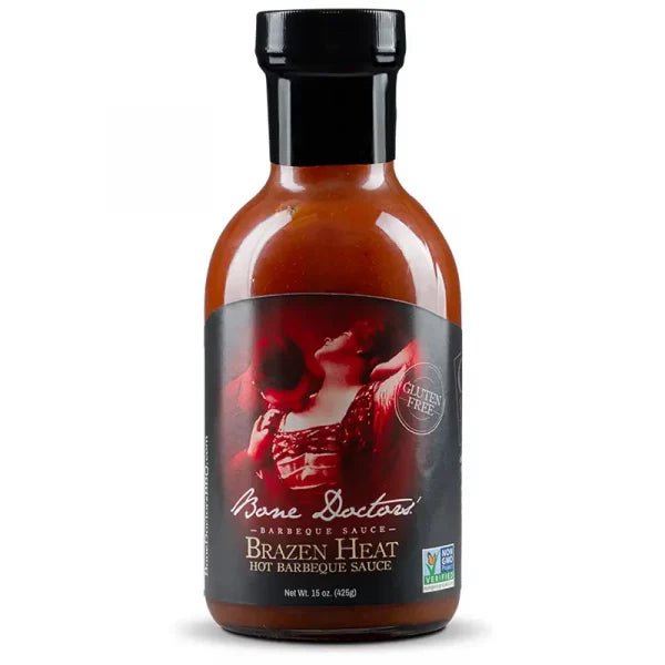 Brazen Heat Barbeque Sauce (Legacy Bottle) – Bone Doctors BBQ
